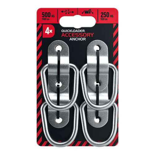 QUICKLOADER Anchor 500KG 4-pack - Quickloader Australia